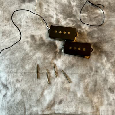 Fender Precision Bass Pickups 1976 - Black | Reverb