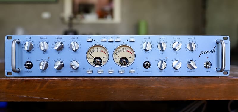 Peach Audio M196sx - 2 channel Class A tube mic preamp | Reverb