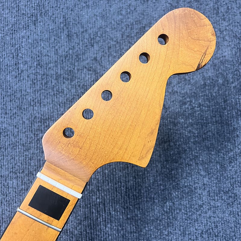 Strat Guitar Neck Maple Fingerboard Tail Adjustment | Reverb
