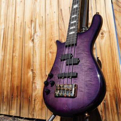 Spector Euro4LT - Violet Fade Gloss - EURO4LTVFGLH Left | Reverb
