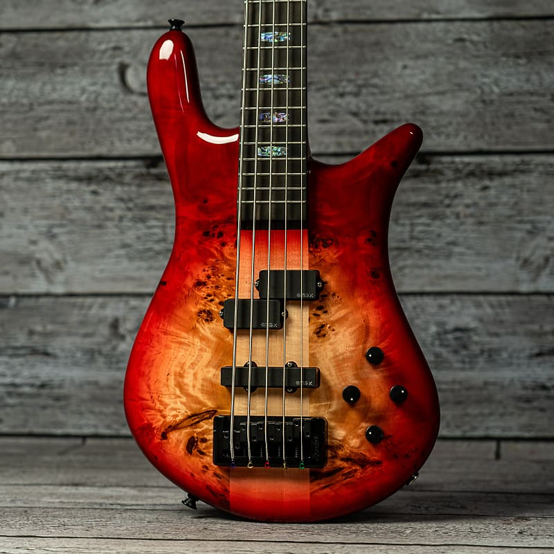 Spector Euro CST 5 - Natural Red Burst Gloss | Reverb