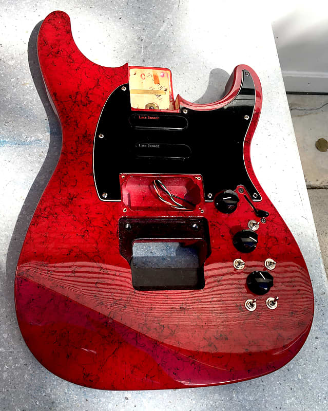 Fender Fender HM Strat body loaded with Lace Sensors and | Reverb