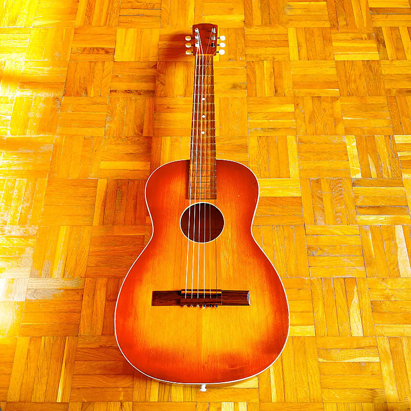 Herman Carlson Levin Model 124 vintage gorgeous parlor | Reverb Canada