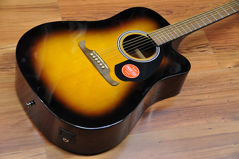 Fender Fender FA-125CE Walnut Fingerboard Sunburst | Reverb