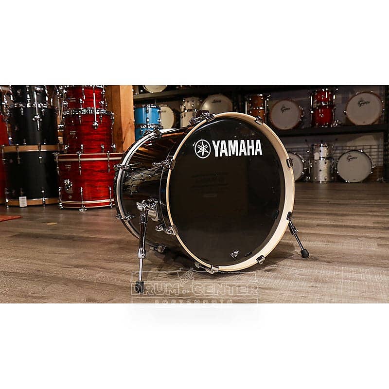 Yamaha Stage Custom Birch Bass Drum 20x17 Raven Black | Reverb