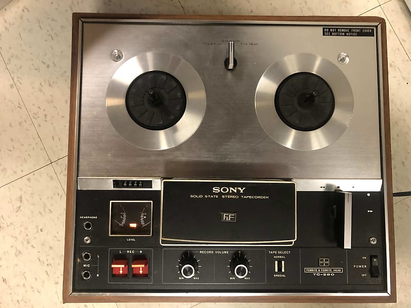 Sony TC-280 Solid State Stereo Tapecorder (Not Working) | Reverb