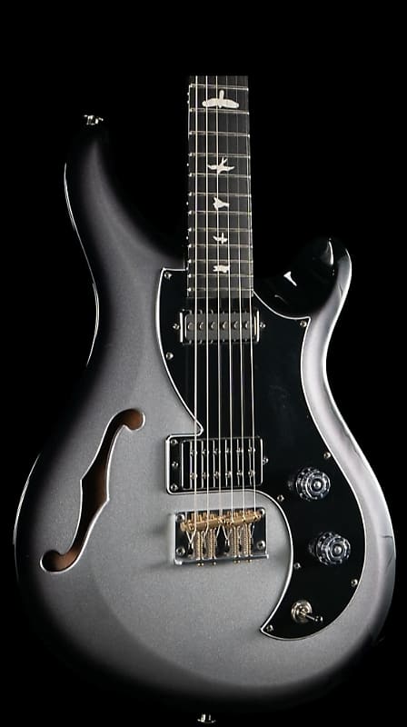 PRS S2 Vela Custom Run Silverburst Ebony Fretboard With Bird | Reverb