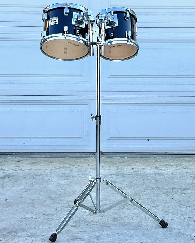 8" and 10" Stagg Tim Toms For Drum Set w/ Stand. | Reverb Canada