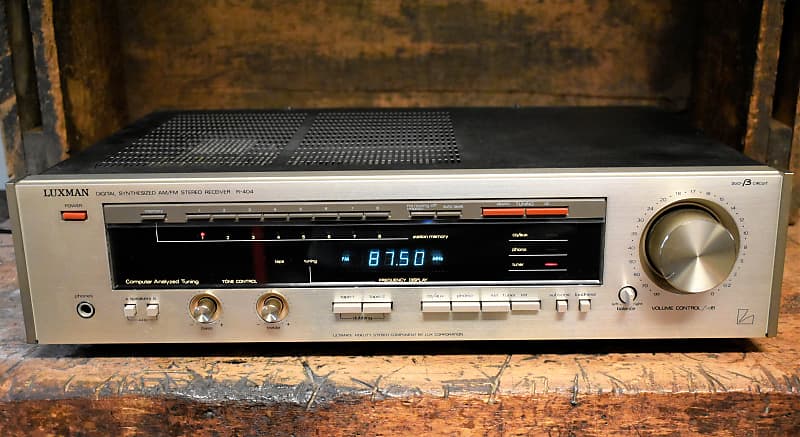 1980's Luxman R-404 Vintage Stereo Receiver 1980's | Reverb