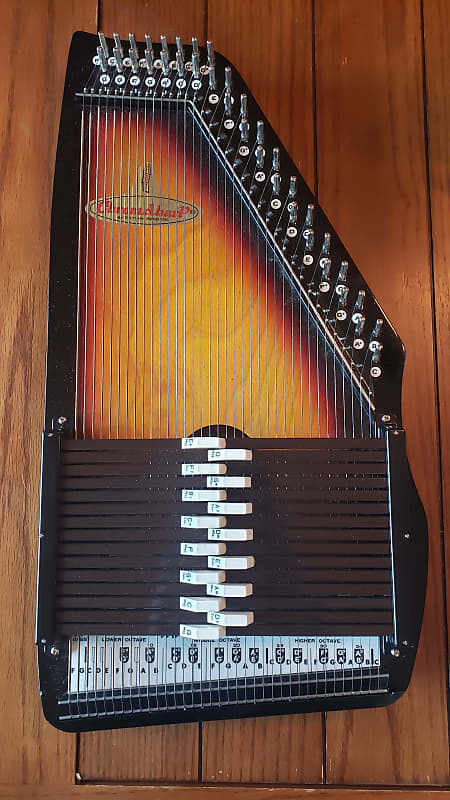 Chromaharp RB-1545 15 Chord late 60s - Sunburst | Reverb