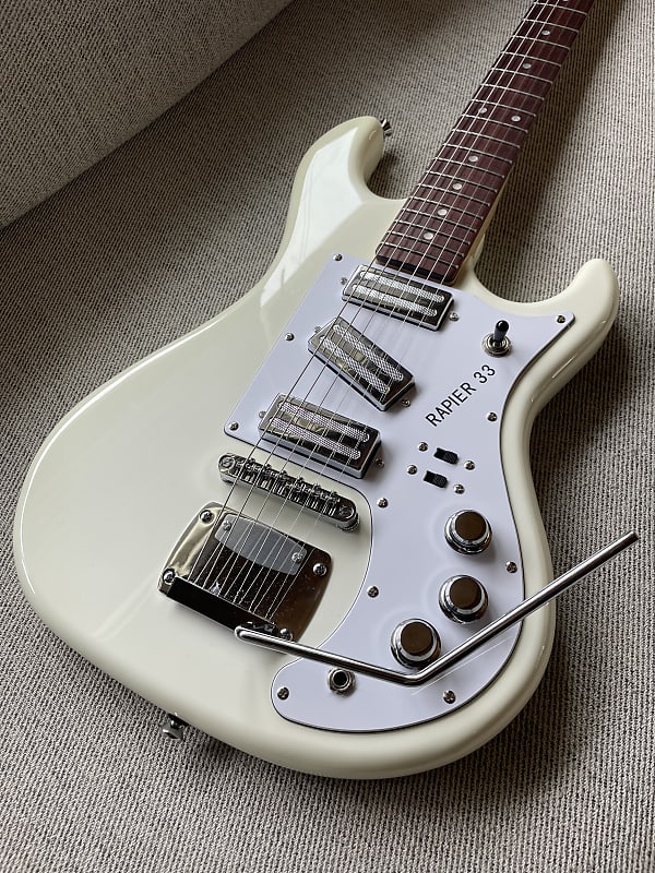 Rapier 33 Electric Guitar - Arctic White | Reverb