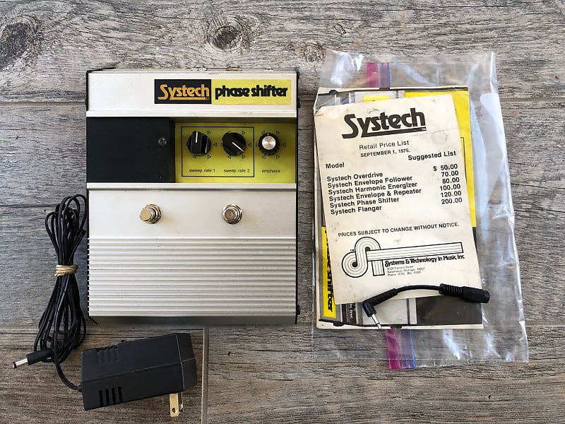 1975 Systech Systems in Technology In Music Phase Shifter - | Reverb