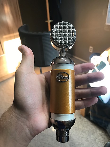 Blue Spark Condenser Microphone Gold Limited Edition w/ Bonus | Reverb