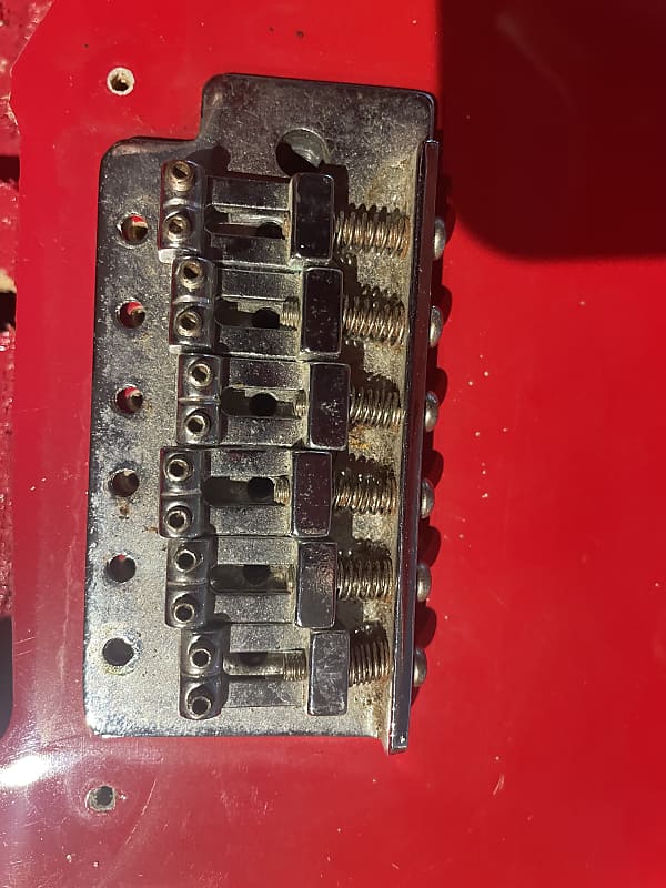 Strat Style Bridge Stratocaster Tremolo Bridge 1990’s Chrome | Reverb