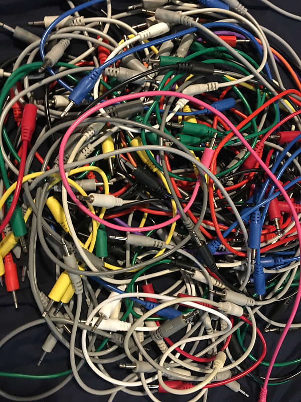 30 Eurorack 1/8” Patch Cables | Reverb