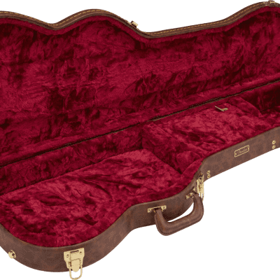 Fender Stratocaster®/Telecaster® Poodle Case, Brown | Reverb