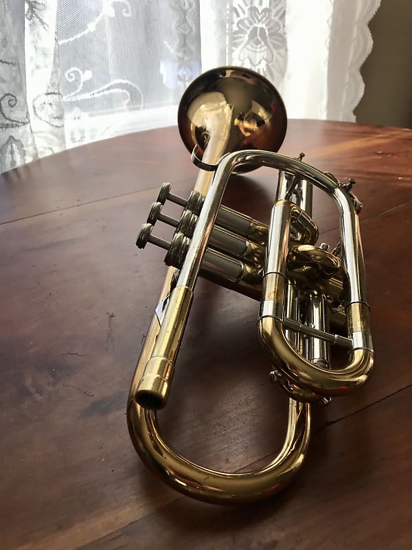 Holton Model 28 Cornet 1952 Original Lacquer | Reverb