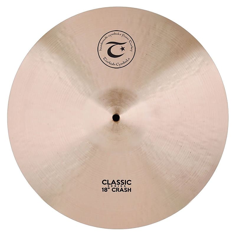 Turkish Classic Crash Cymbal 18" | Reverb
