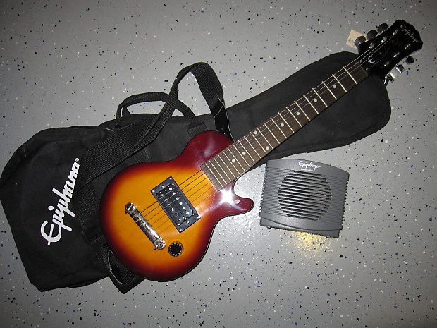 Epiphone PEE WEE with Studio Mini II DC Guitar Amp | Reverb