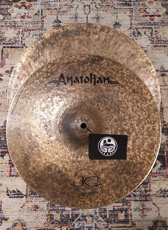 Anatolian Cymbals 14" Jazz Collection-Chocolate Move Hi-Hat - | Reverb