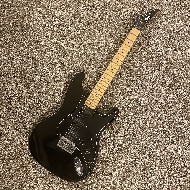 Mako Stratocaster style guitar 1980s vintage made in Korea | Reverb