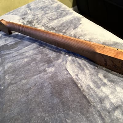 Stratocaster Roasted Flamed Maple Neck (Warmoth USA) | Reverb