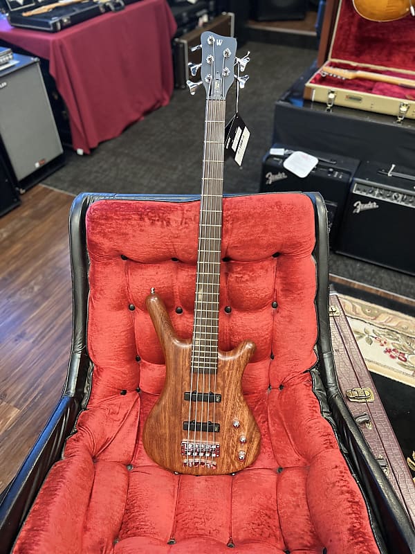 Warwick Pro Series Corvette 5 String 2022 Natural Transparent | Reverb