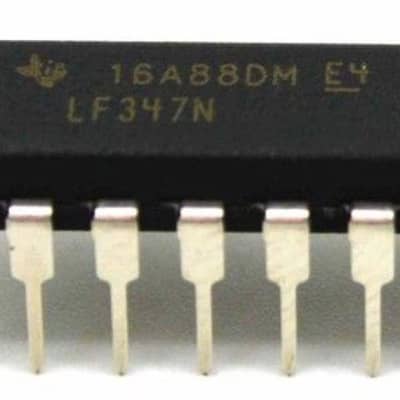 Texas Instruments LF347N LF347 Quad Operational Amplifiers | Reverb