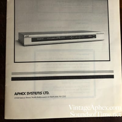 Aphex Surround Decoder AVM-8000 AVM 8000 | Reverb