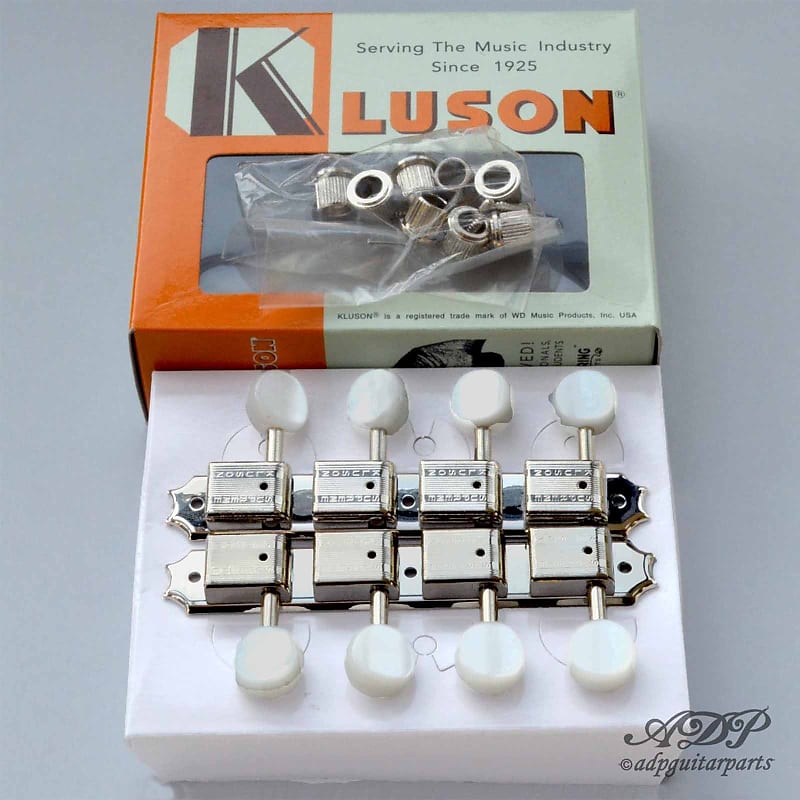 Kluson Mfg 3x4 On Plate Supreme Series A-Style Mandolin | Reverb