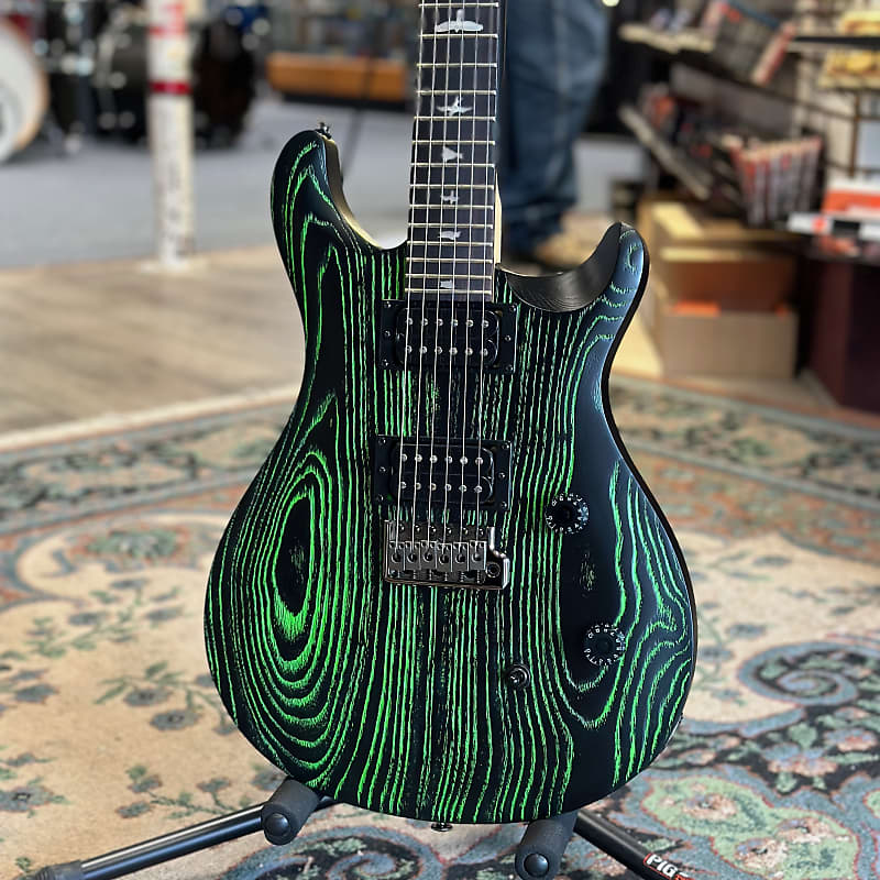 PRS SE Swamp Ash CE 24 Sandblasted Green W/ Free Shipping & | Reverb