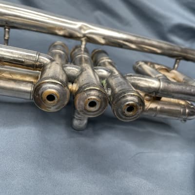1930 Conn 80a? Long Cornet (trumpet)project horn | Reverb