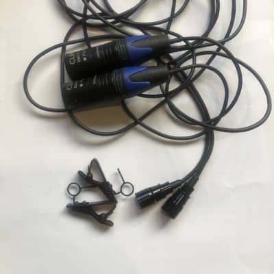 FEL Communications CLIPPY XLR EM-272 - Black/Blue | Reverb