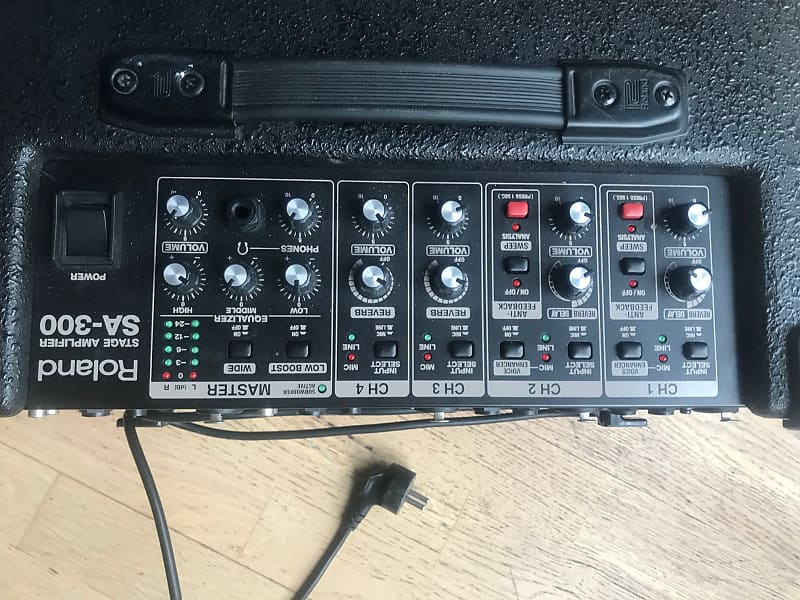 Roland SA300 stage amplifier damaged for repair or parts | Reverb