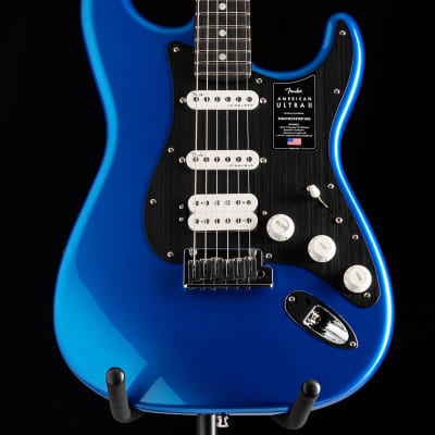 Fender American Ultra II Stratocaster HSS Noble Blue | Reverb