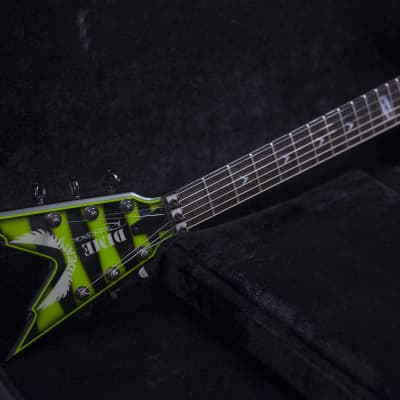 Dean Dime Razorback Slime Bumblebee 2007 - Slime Green | Reverb