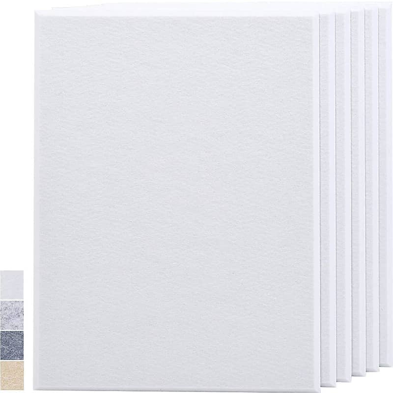 Acoustic Absorption Panels White Sound Absorbing Padding | Reverb