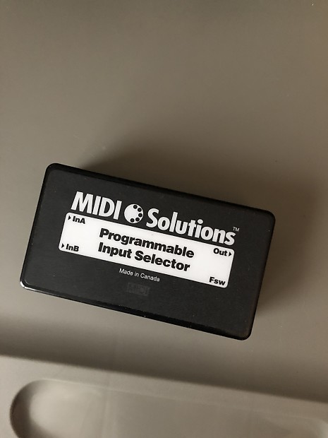 MIDI Solutions Programmable Input Selector | Reverb