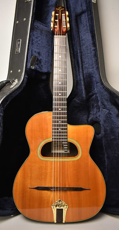 Cordoba Gitano D-5E Gypsy Jazz Acoustic Natural w/HSC | Reverb