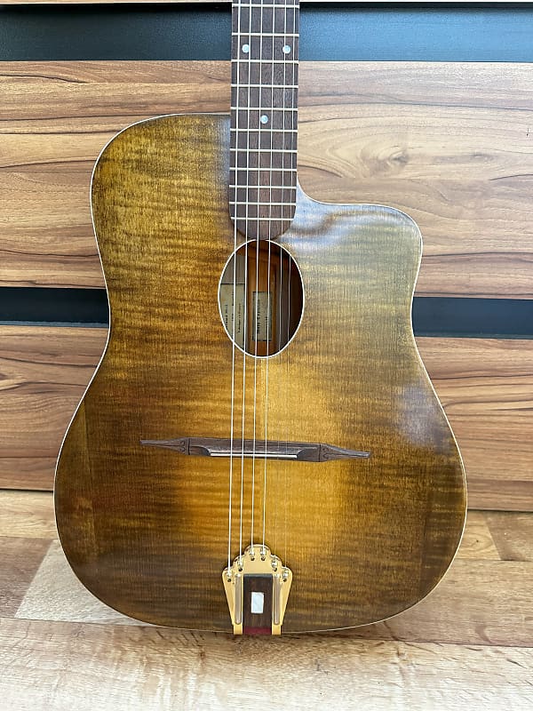 Jazz Manouche Vintage Guitar France 6 String Gipsy Extra Rare | Reverb