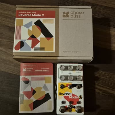 Chase Bliss Audio Reverse Mode C 2023 - White Graphic | Reverb