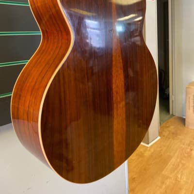 Faith FJHG Jupiter Hi Gloss Natural Jumbo Acoustic Guitar | Reverb