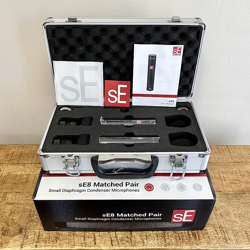 sE Electronics sE8 Small Diaphragm Condenser Microphone Pair | Reverb