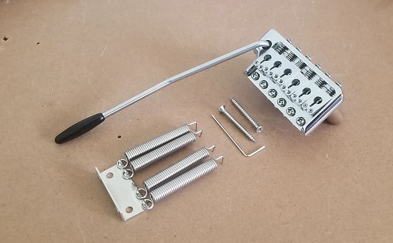 PRS-style Tremolo Chrome, All Brass Construction | Reverb UK