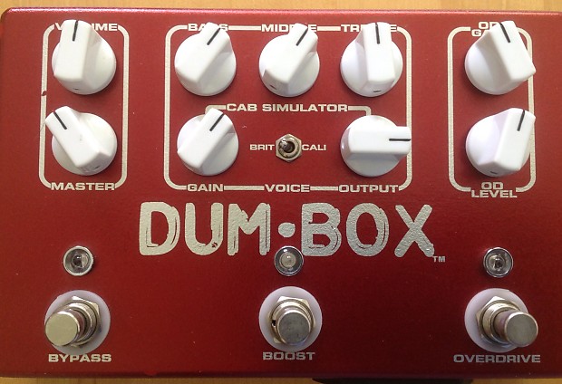 Retroman Dum-Box Red | Reverb