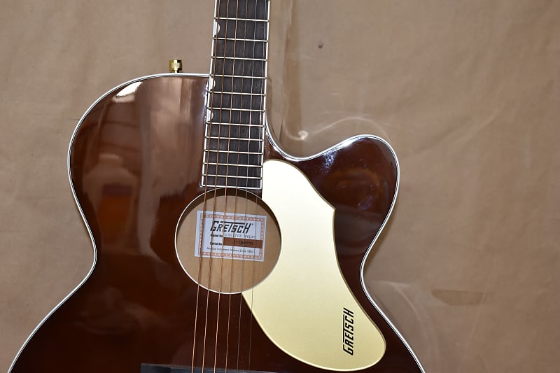 Gretsch Rancher Jumbo acoustic/electric guitar Vintage Walnut | Reverb
