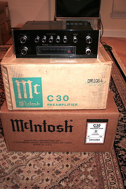 McIntosh C30 Preamplifier 1986 with Extra Goodies - Absolute | Reverb