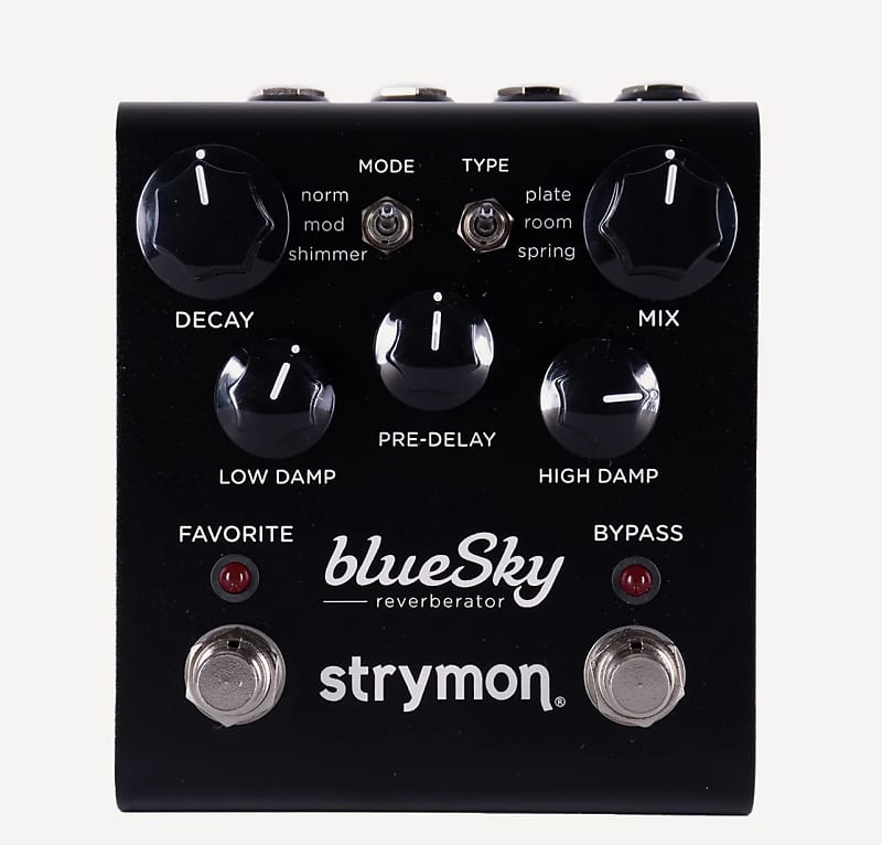 Strymon Midnight Edition Bluesky Reverberator Reverb Pedal | Reverb