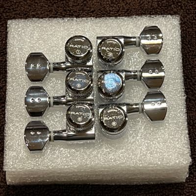 Graph Tech Ratio Locking Tuners, Non-Staggered 6 inline, 2 | Reverb