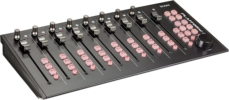 Icon Pro Audio Platform M DAW Controller and Mixing Surface | Reverb